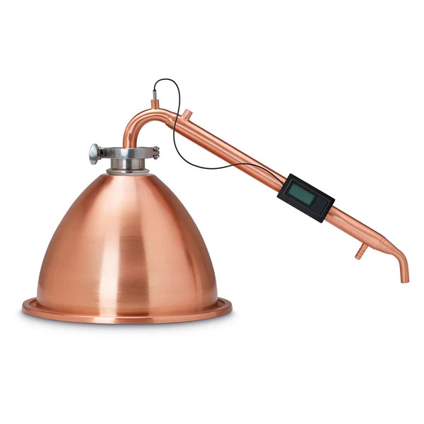 SS Create+ Alembic Copper Dome & Condenser T-C – NZ Brewing Supplies Ltd